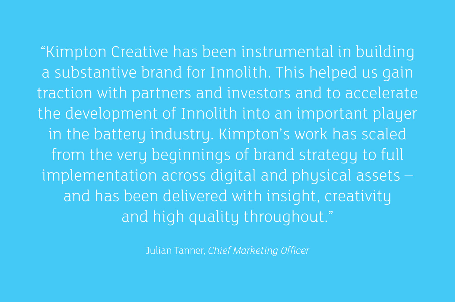 Innolith - Kimpton Creative